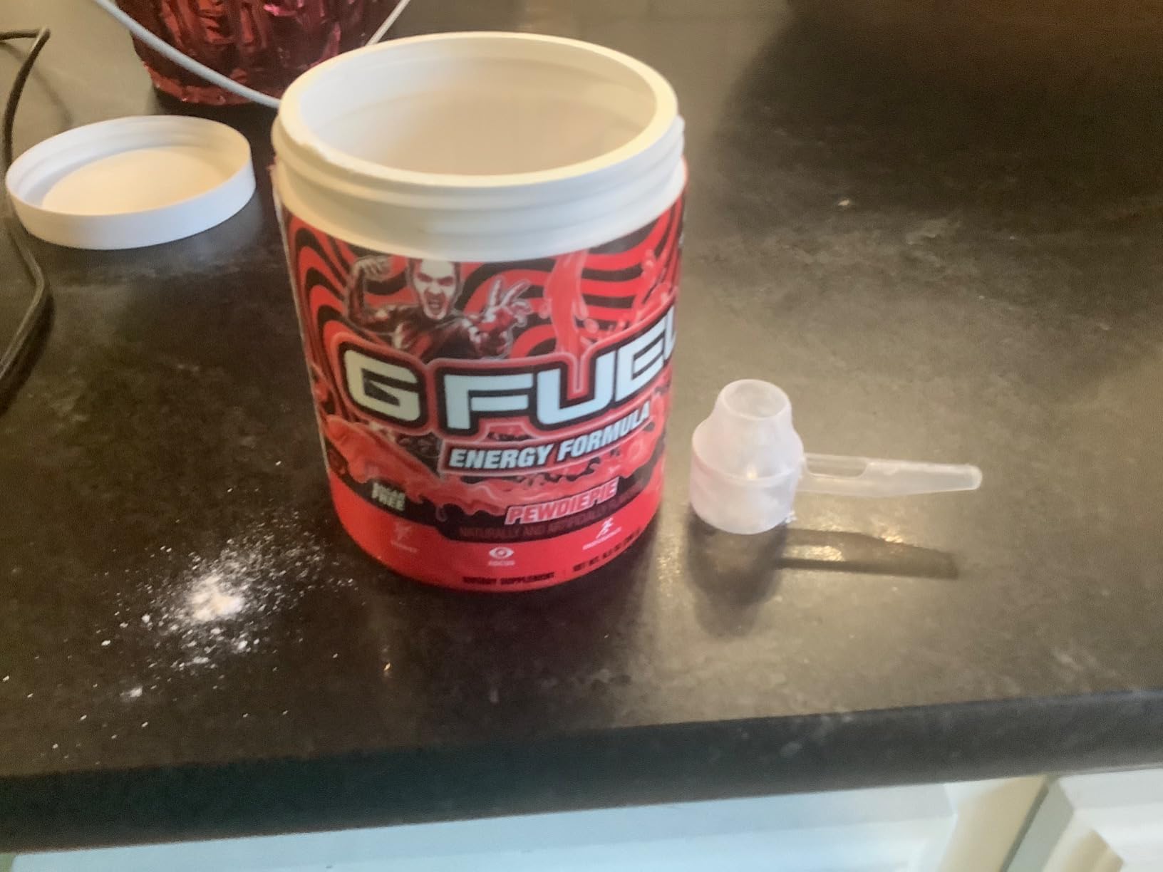 Amazon.com: G Fuel PewDiePie Energy Powder, Sugar Free, Clean Caffeine ...