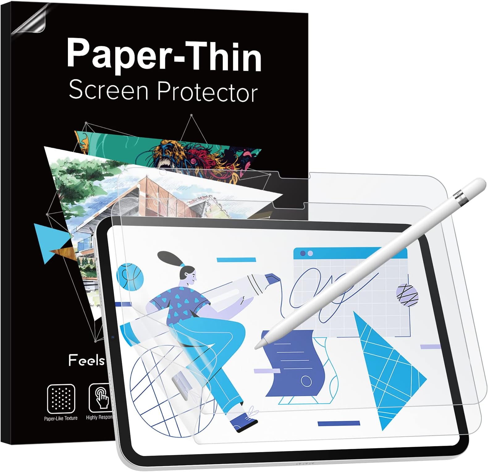 Amazon.com: Ailun Paper Textured Screen Protector for iPad Pro 11 Inch ...