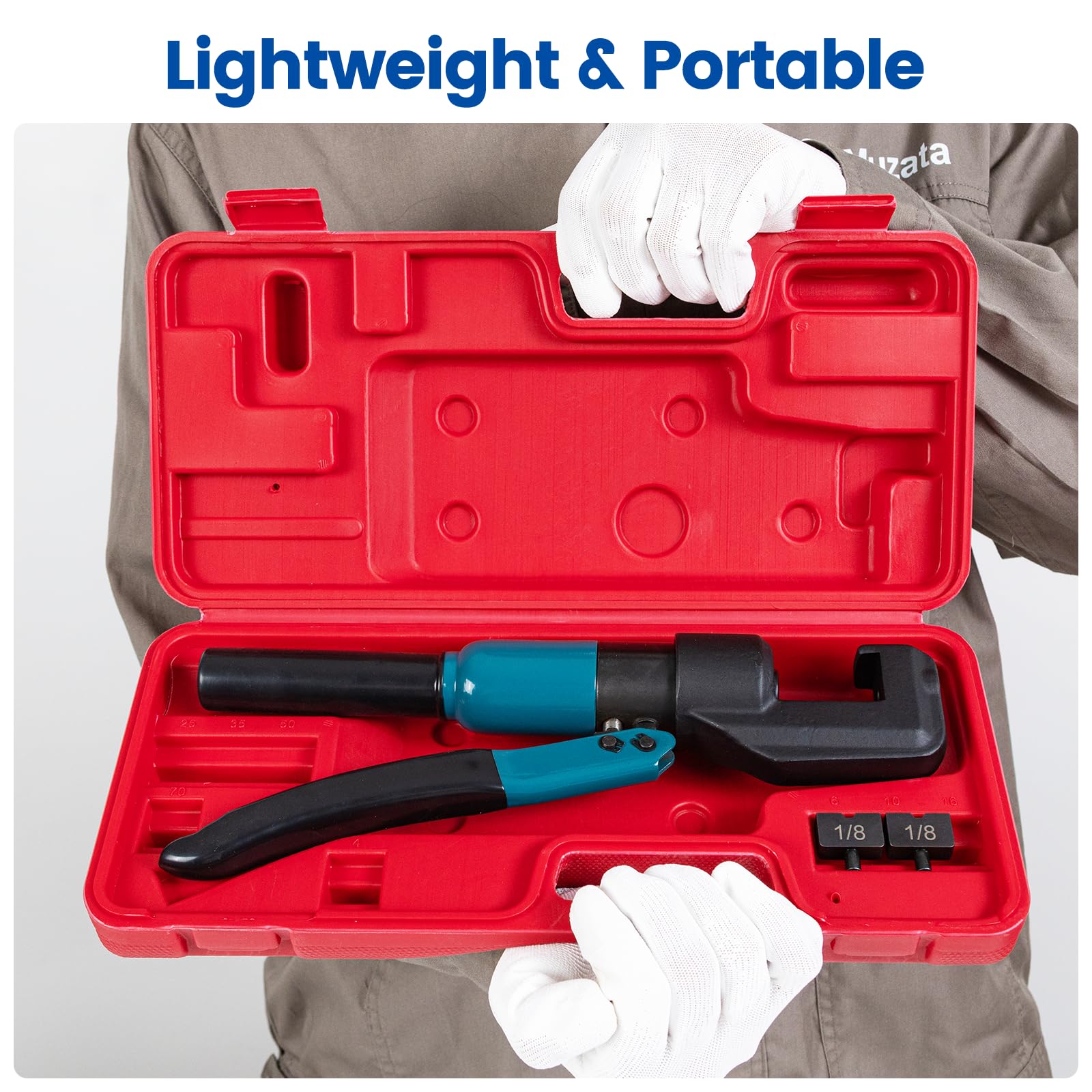 Snapklik.com : Custom Cable Railing Crimping Tool Hydraulic Crimper ...