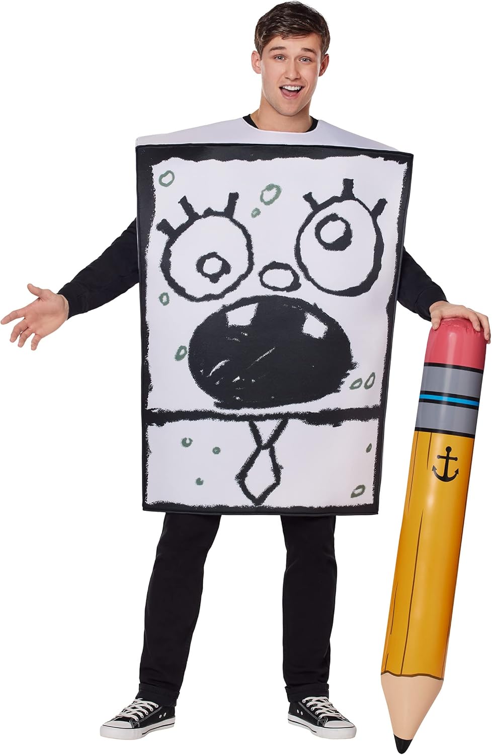 Spirit Halloween Adult SpongeBob SquarePants DoodleBob Costume - One ...