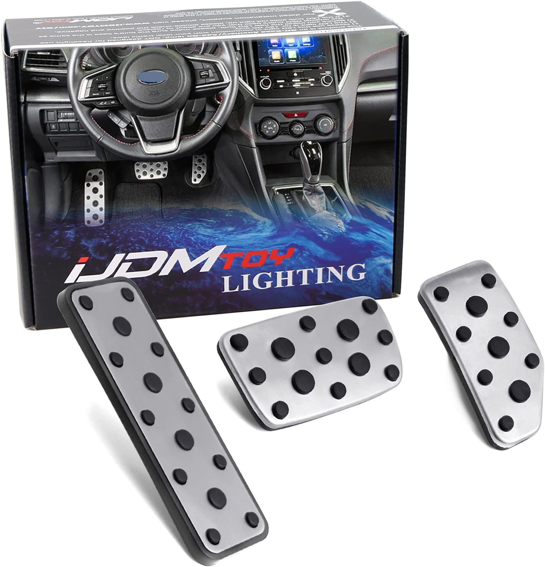 Amazon.com: Subaru Genuine 36015GA111 Brake Clutch Pedal Pads Forester ...