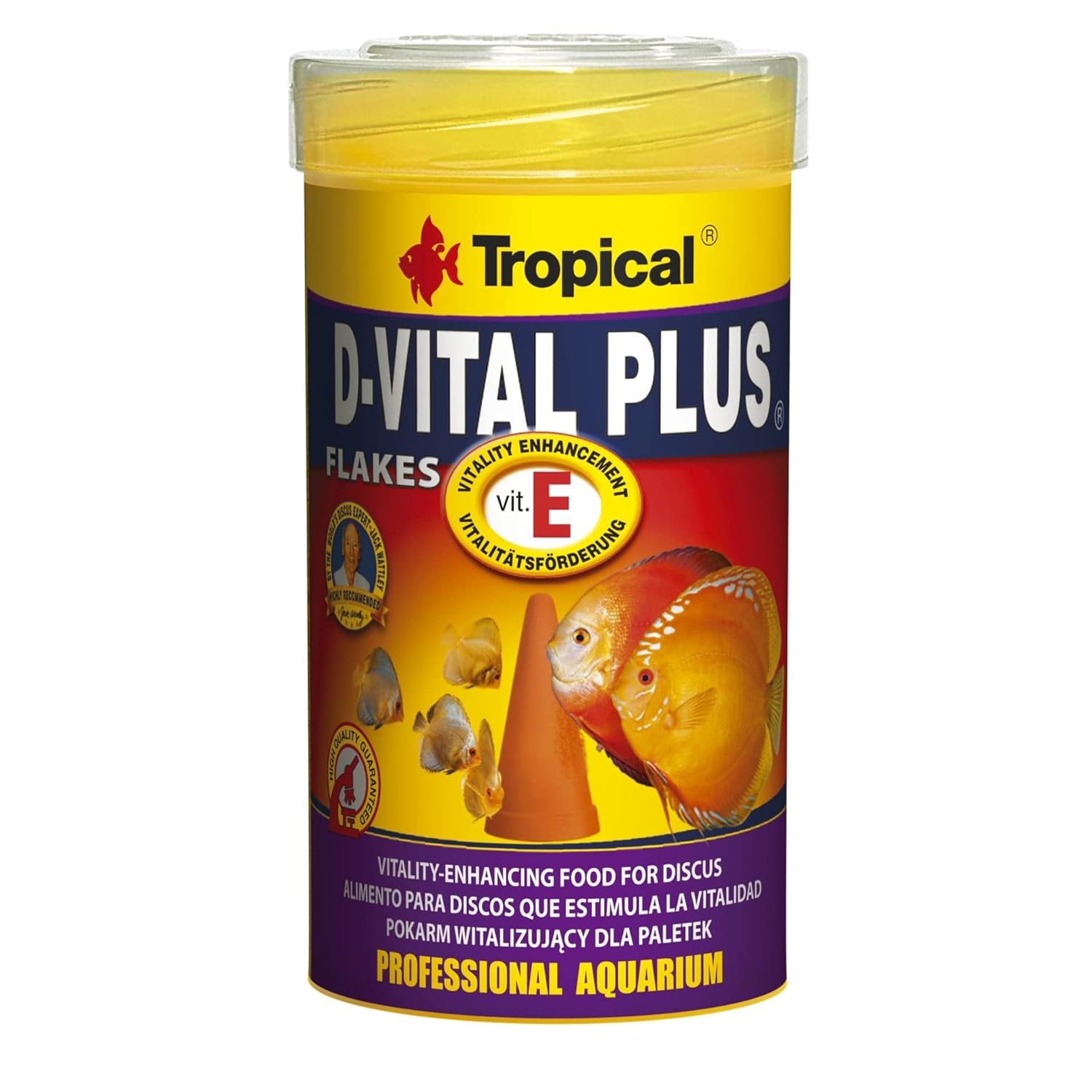 Tropical D-Vital Plus Flakes Vitality Enhancing Food for Discus 20g ...