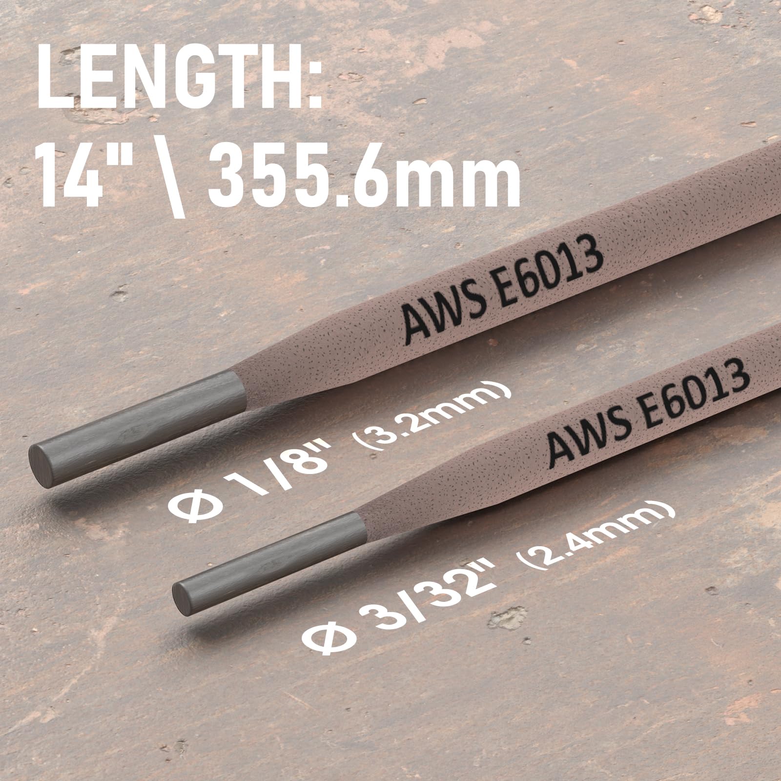 Snapklik.com : UPGRADED Rutile Material E6013 3/32 5LB Welding Rod ...