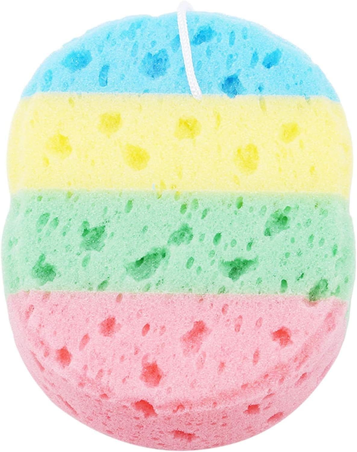 Amazon.com: Asmr Bath Sponge 3pcs Men Sponge Scrubbers Bath Foam Shower ...