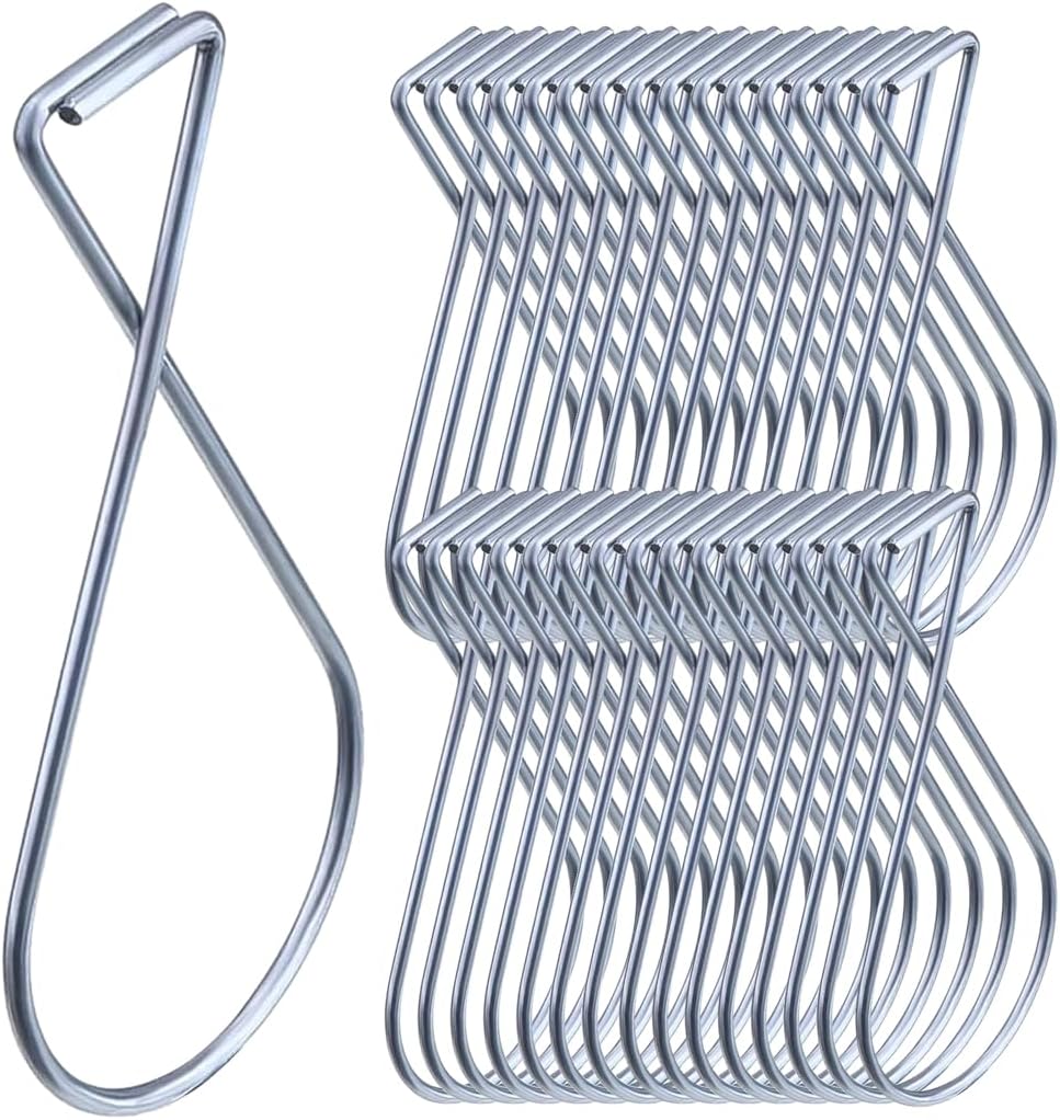 SERPLEX® Ceiling Hook Clips- 30 Pack Drop Ceiling Hanger Hooks Hanging ...