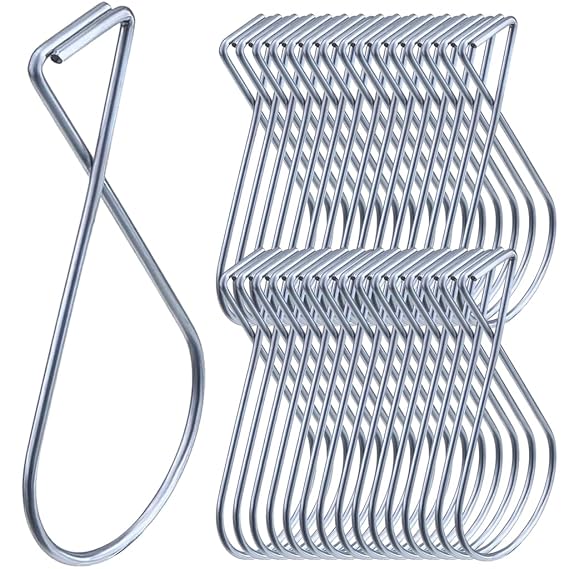 SERPLEX® Ceiling Hook Clips- 30 Pack Drop Ceiling Hanger Hooks Hanging ...