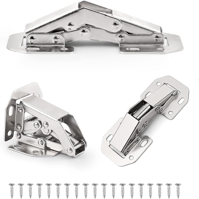 Probrico 45 Degrees Bridge Shaped Spring Frog Hinge Cabinet Closet Door ...