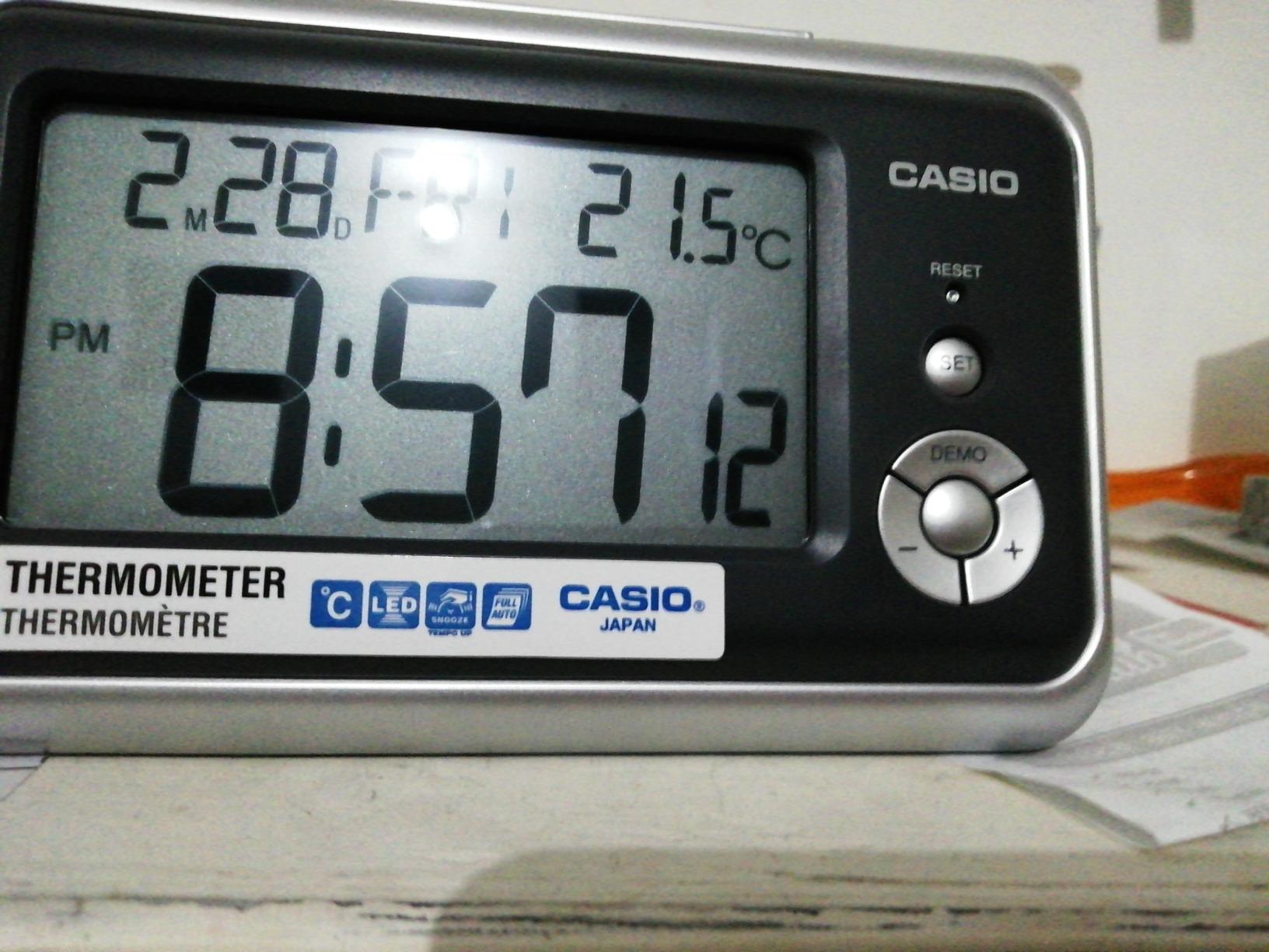 Casio DQ-748-8 table clock : Amazon.in: Home & Kitchen