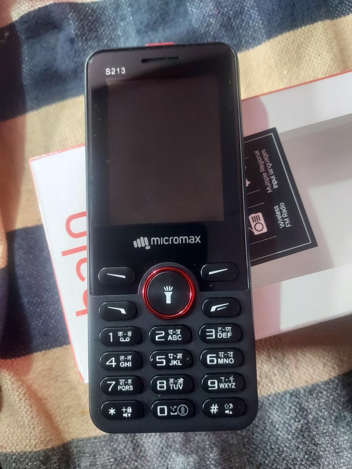 Micromax All-New S213 Dual Sim Keypad Phone with Dedicated Notification ...