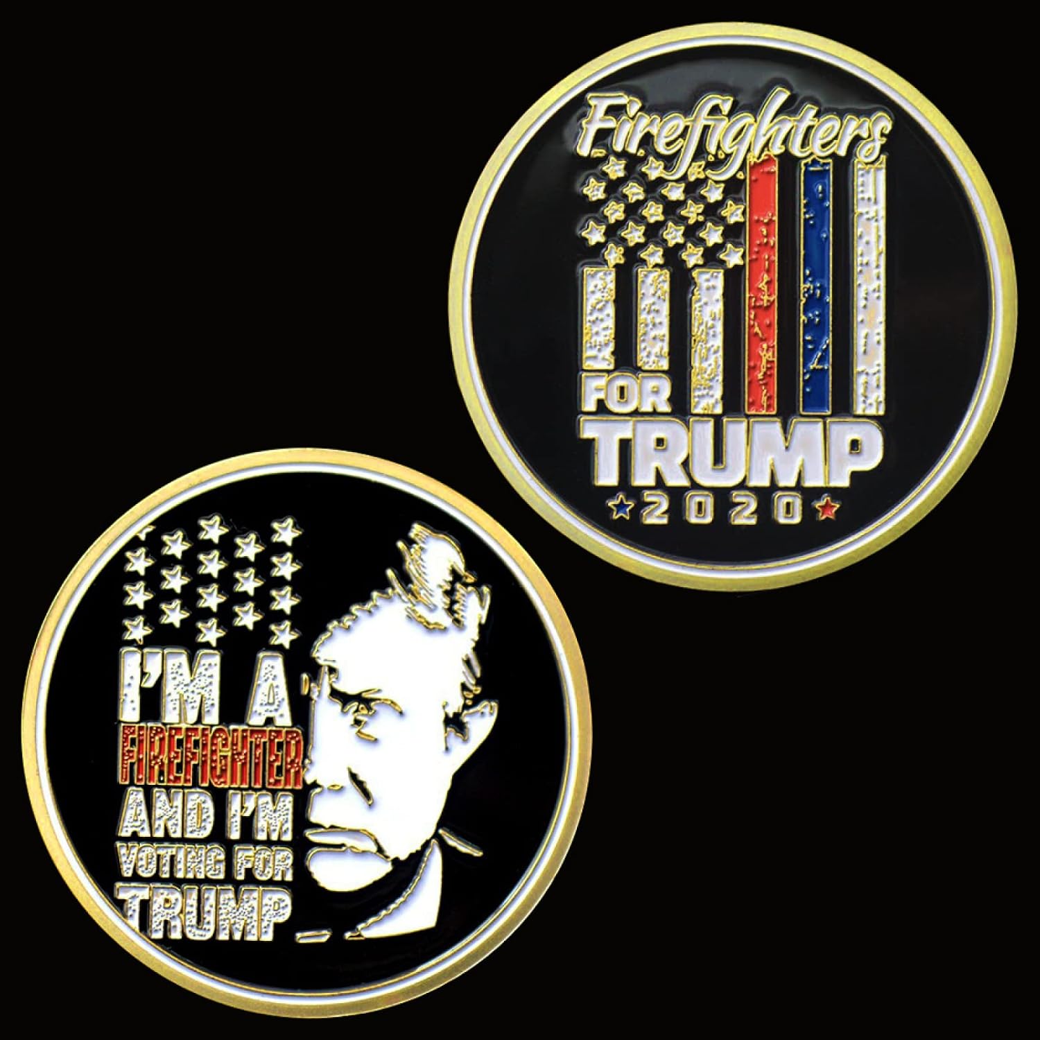Amazon.com: VTgclt 45th U.S. President Donald Trump Firefighter for ...