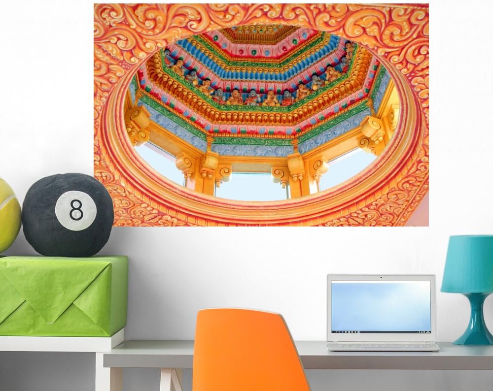 Amazon.com: Wallmonkeys WM137831 Hindu Temple Peel and Stick Wall ...