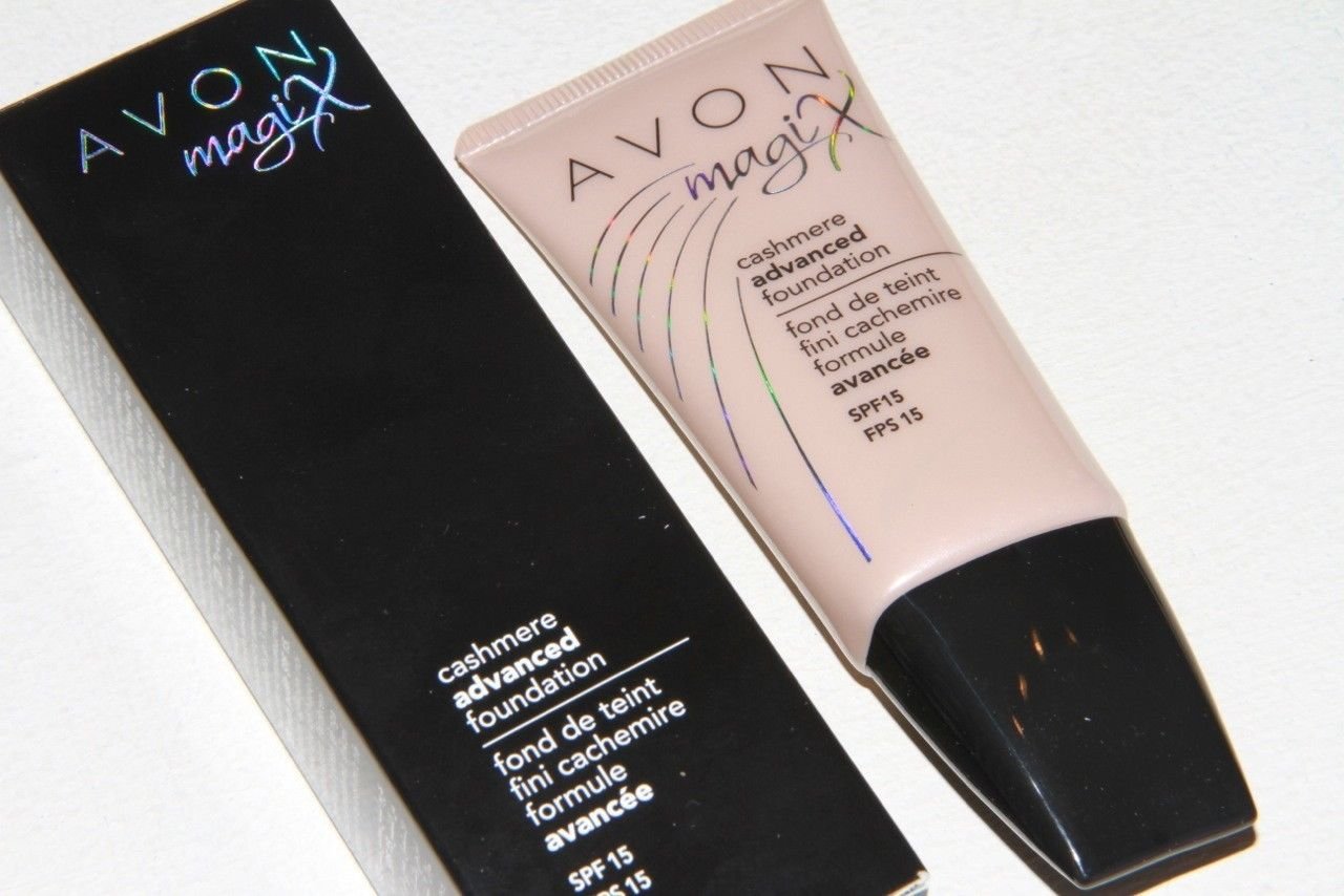 Amazon.com : Avon Magix Cashmere Advanced Liquid Foundation, Light Nude ...