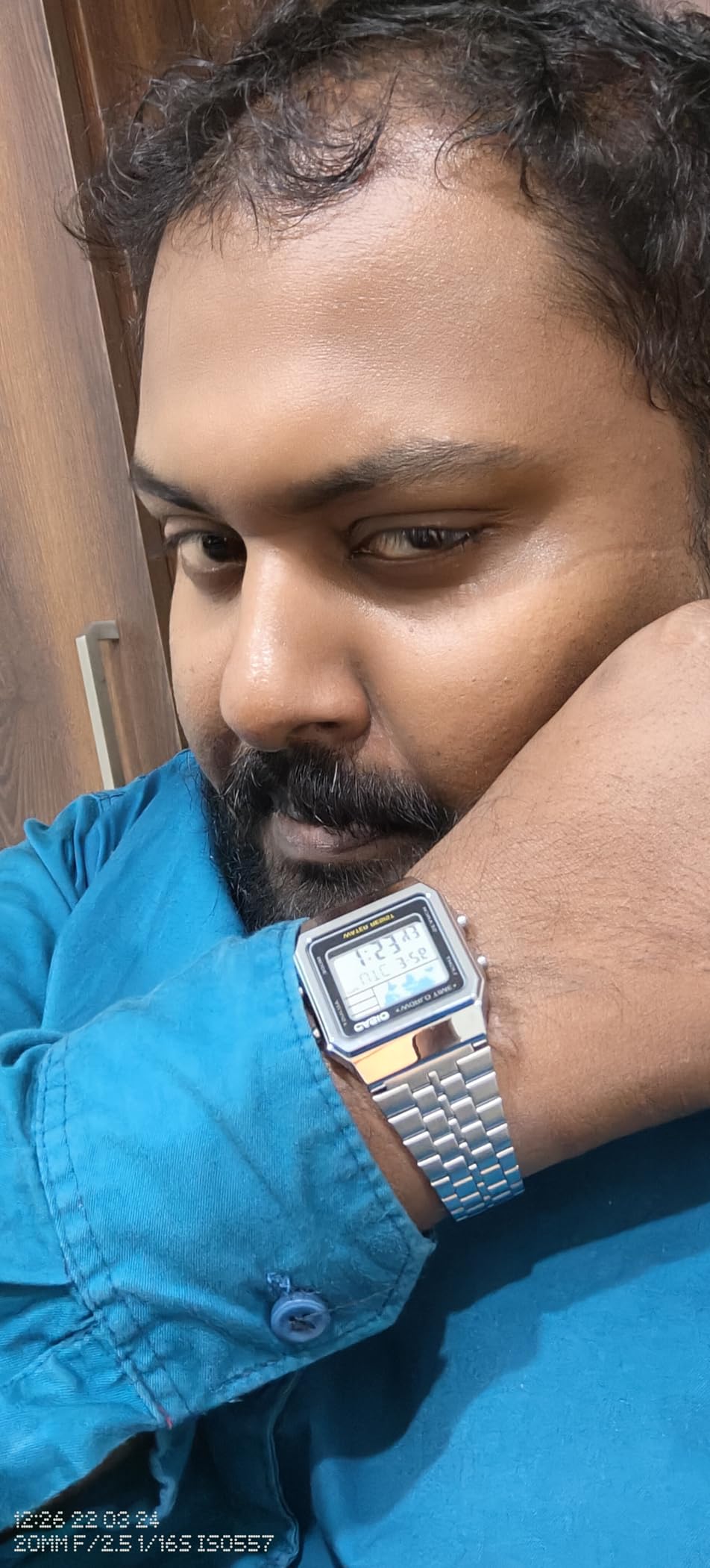 Casio Vintage Digital Grey Dial Unisex A500WA-1DF (D133) : Amazon.in ...