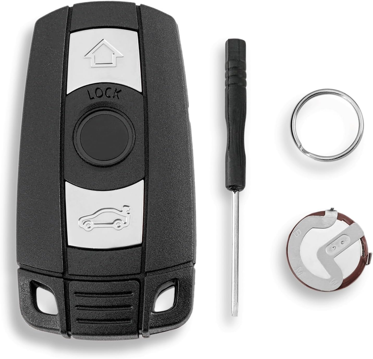 3 Buttons Car Key Fob Case For BMW 1 3 5 6 Z4 X1 X3 X5 Key Fob Series ...