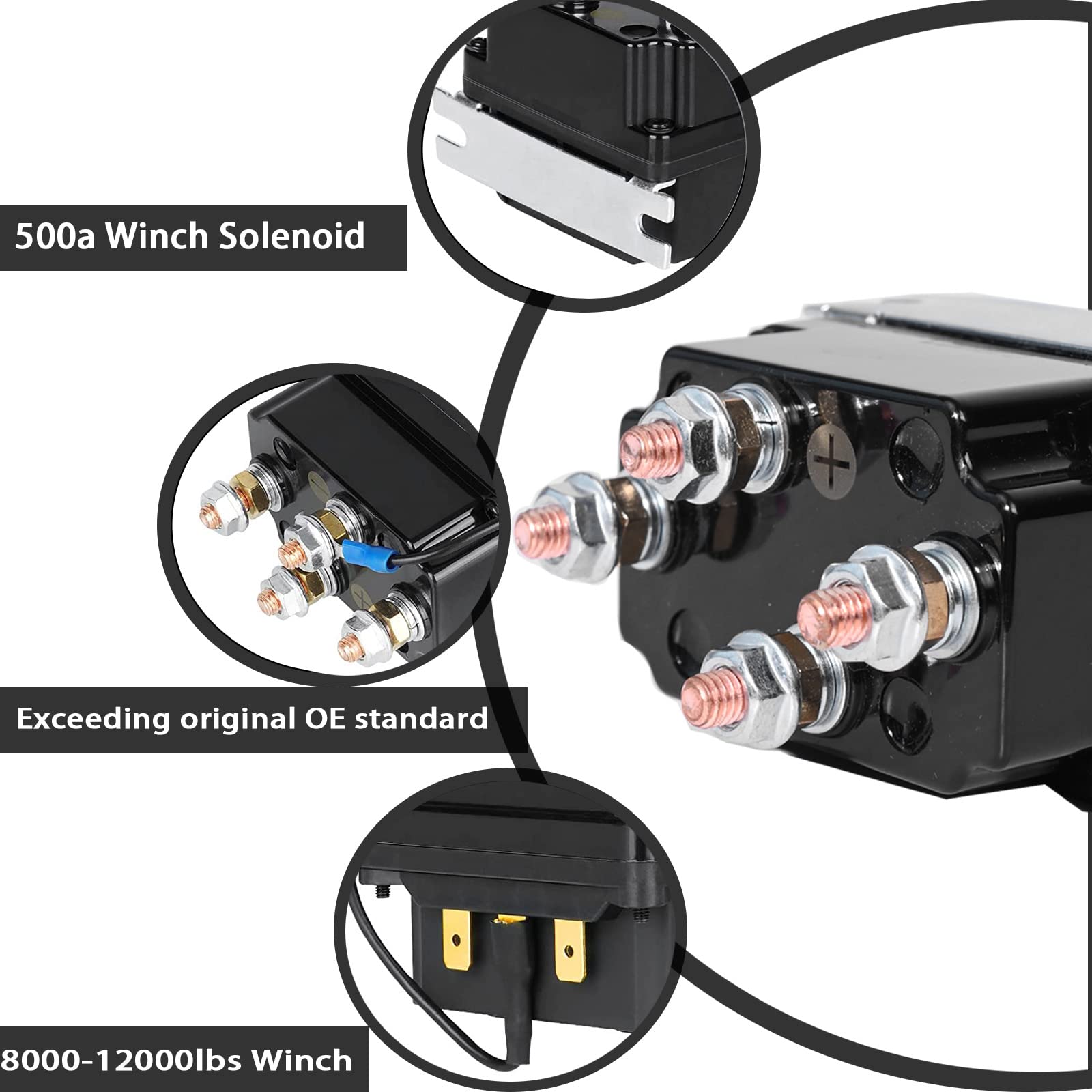 Snapklik.com : Winch Solenoid Relay 12v 500a Winch Relay Solenoid ...