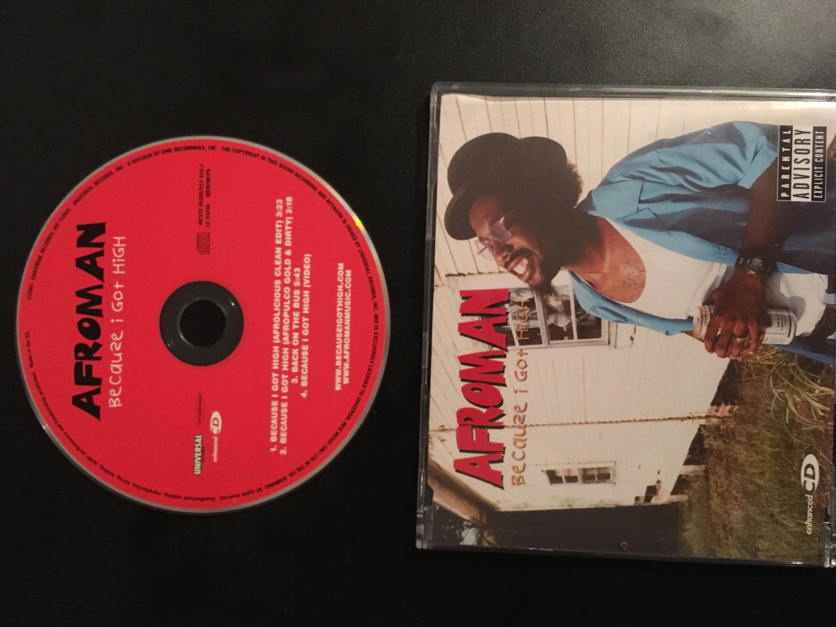 Because I Got High by Afroman: Amazon.co.uk: CDs & Vinyl