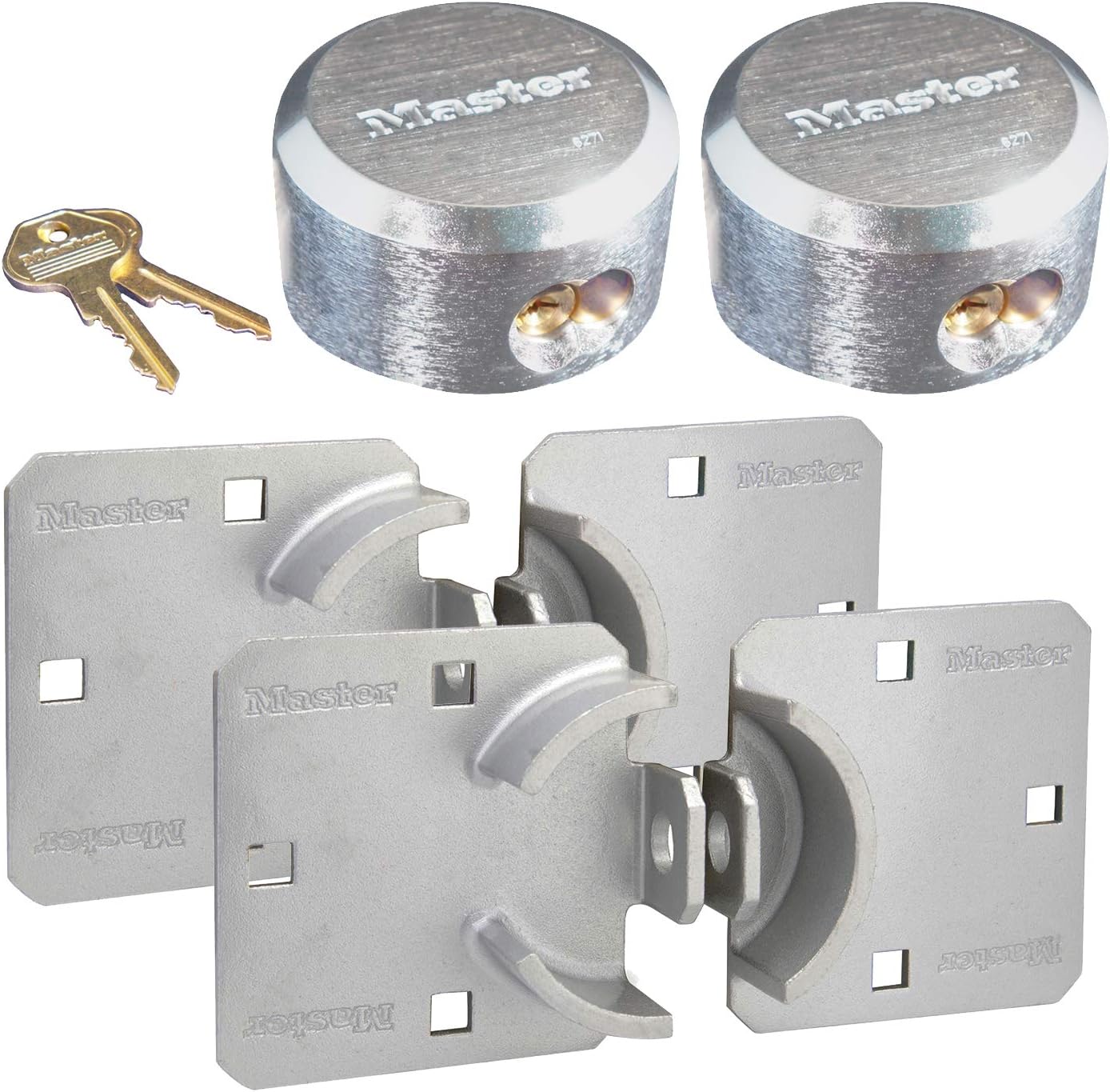 Amazon.com: UFO VAN LOCKS 8086H3232B UFO+ Double Set Slam Van Lock for ...