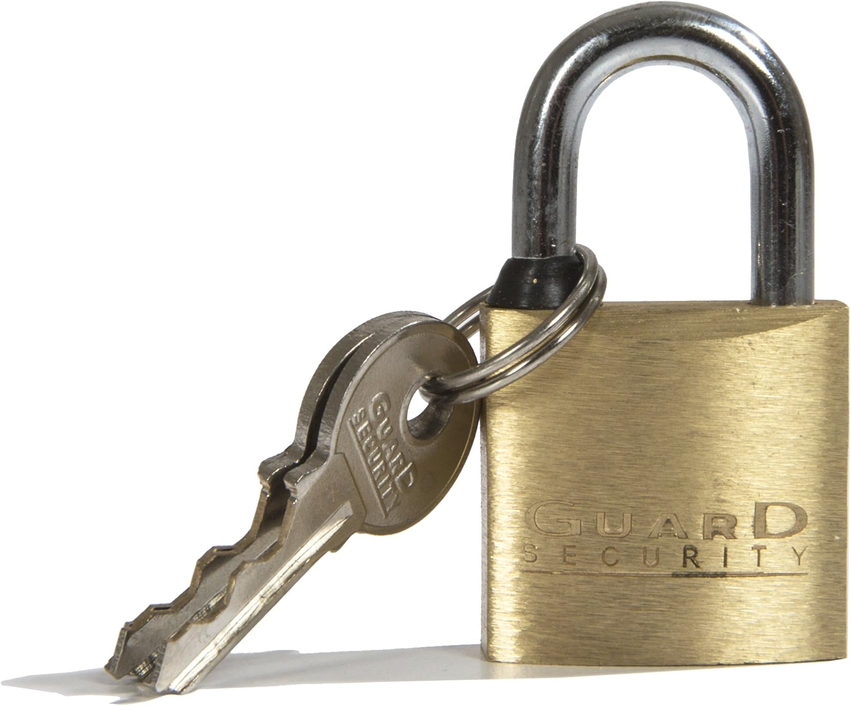 Guard Security 622 Solid Brass Padlock with 1" Standard Shackle ...