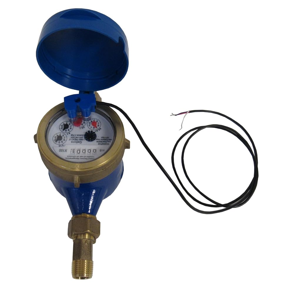 PRM 1/2 Inch Multi-Jet Brass Totalizing Water Meter Nepal | Ubuy