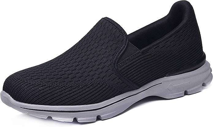 CELANDA Baskets Enfiler Homme Basse Chaussure de Marche au Loisir Léger ...