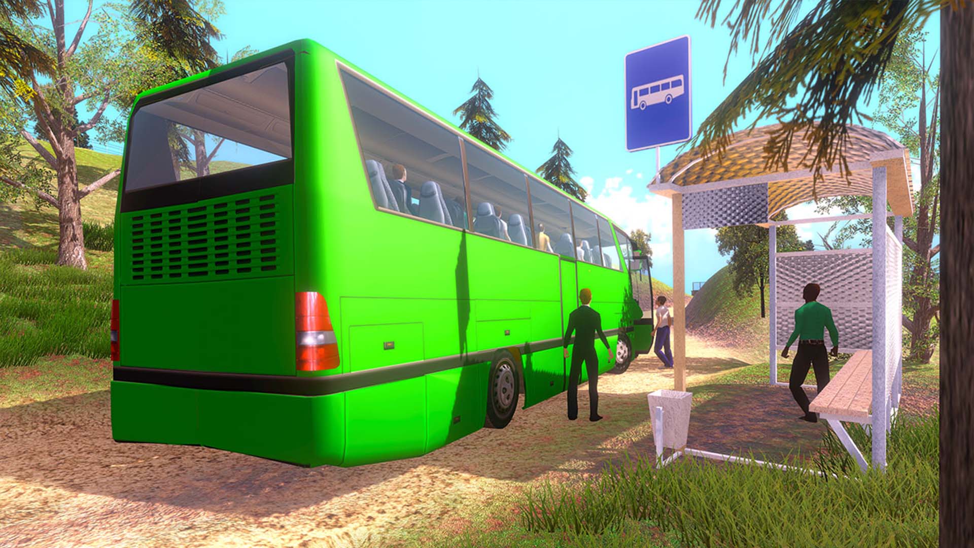 Bus Simulator Bus Driver game, Passenger bus driving, Offroad Bus ...
