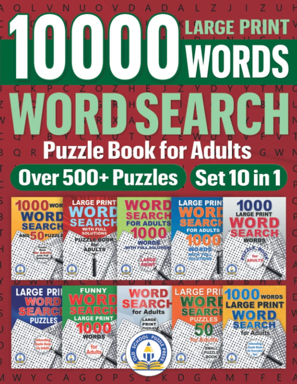 Large Print 10 000 Words Word Search Puzzle Book Adults | Desertcart INDIA
