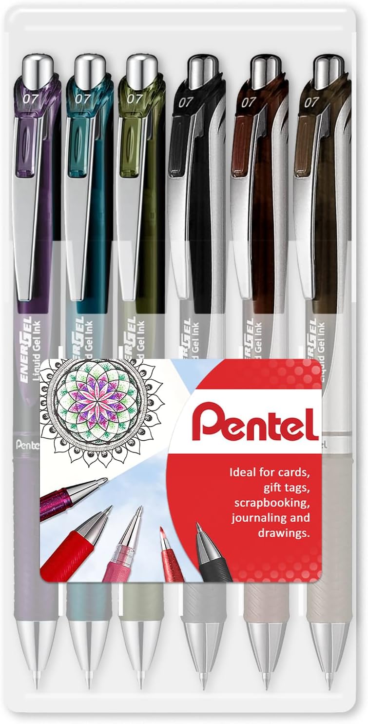Amazon.com: Pentel EnerGel XM Special Edition - BL77 A2-0.7mm Tip Nib ...