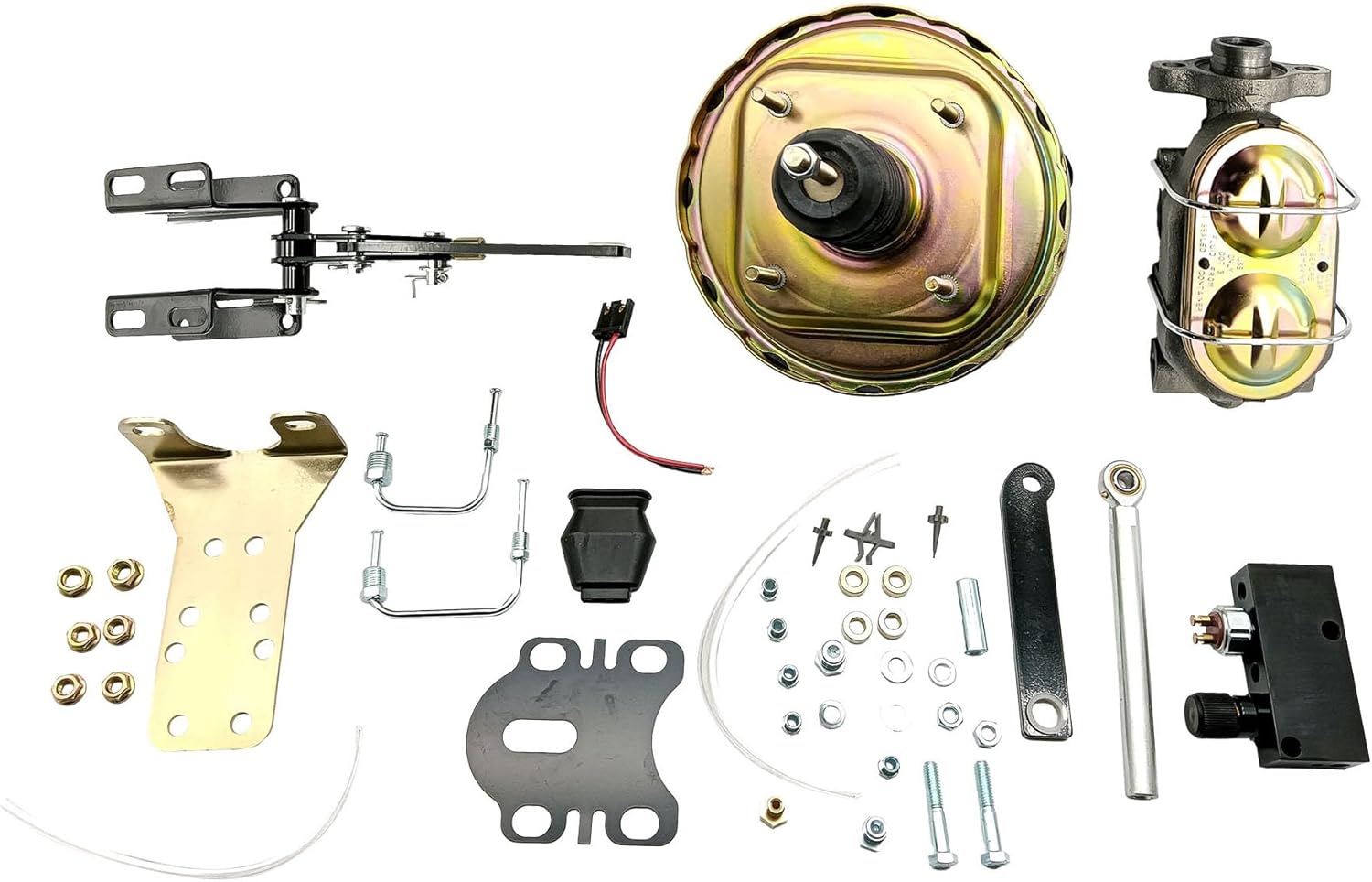 Amazon.com: 8" Dual Power Brake Booster Combination Valve with 1 ...