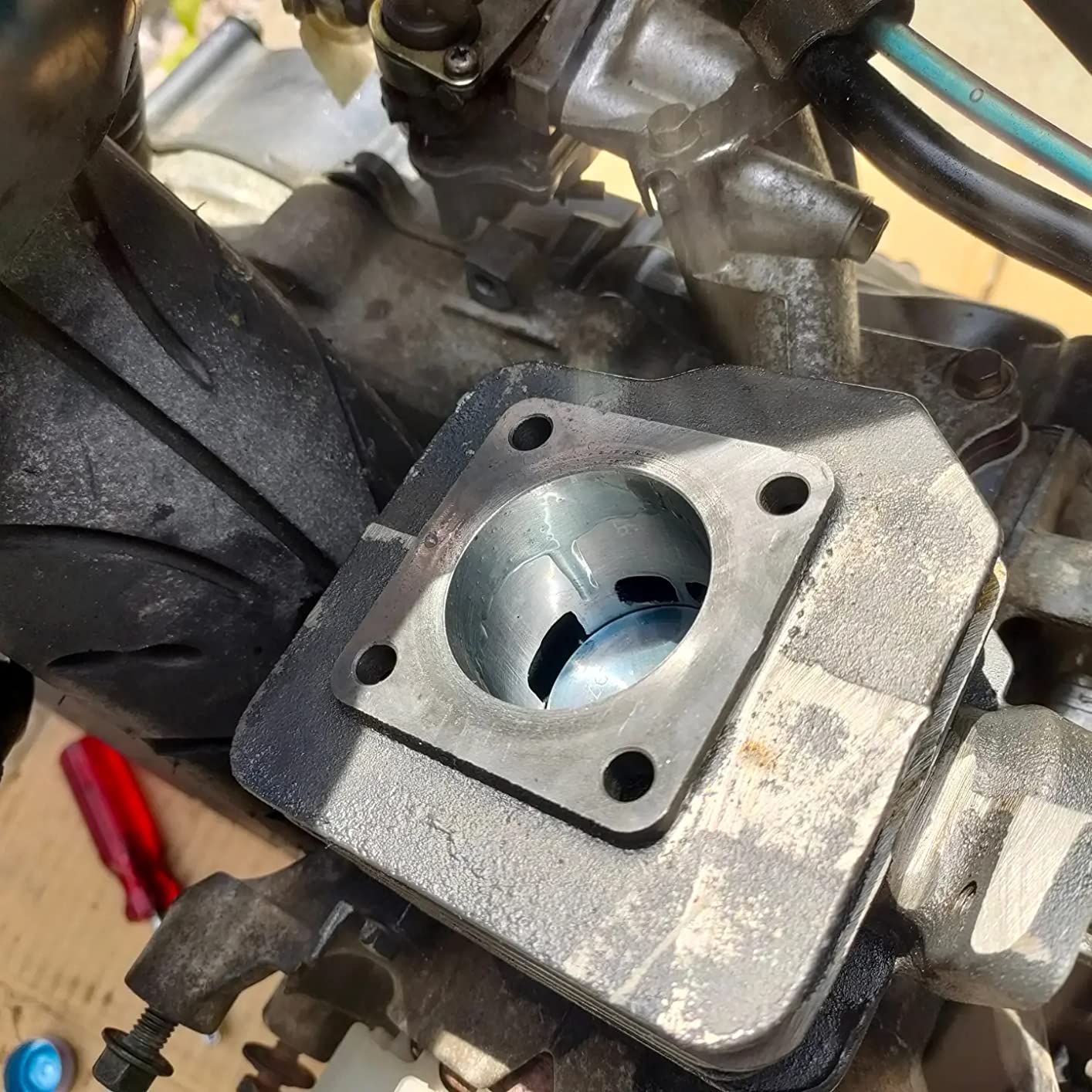 Amazon | KN企画 スーパーディオ スーパーDIO AF27 AF18 ディオ DIO ボアアップキット シリンダー 60.1cc | ボアアップキット・シリンダー | 車＆バイク