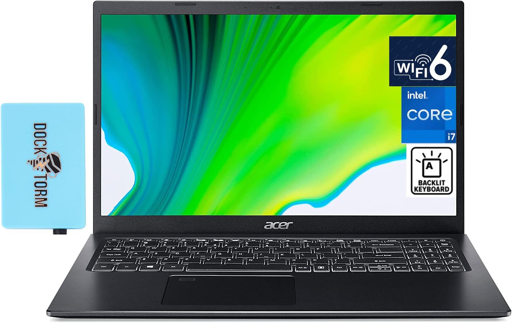 Amazon.com: acer Aspire 5 15.6" 60Hz FHD Laptop (Intel i7-1165G7 4-Core ...