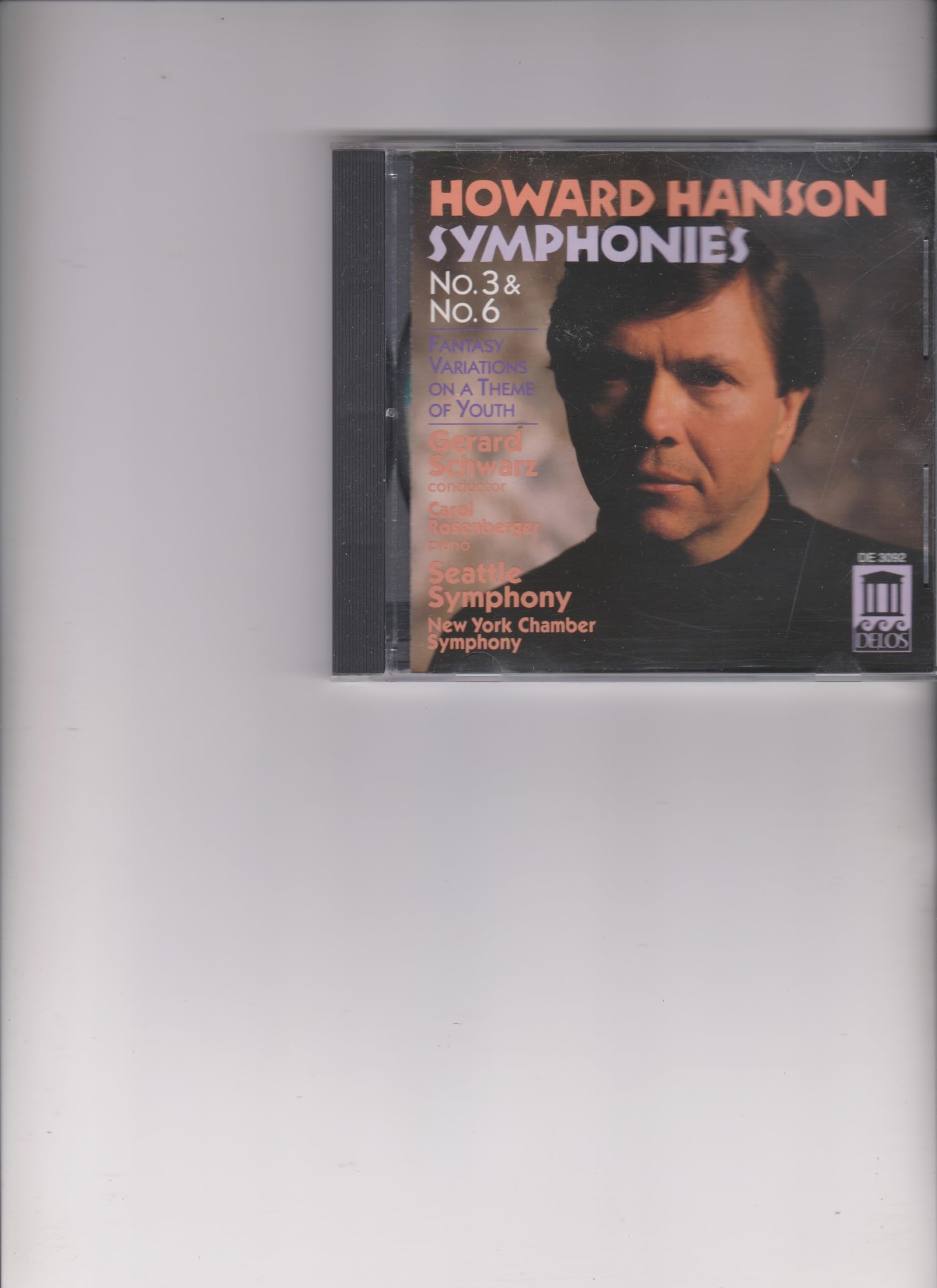 Howard Hanson, Gerard Schwartz, Seattle Symphony, New York Chamber ...