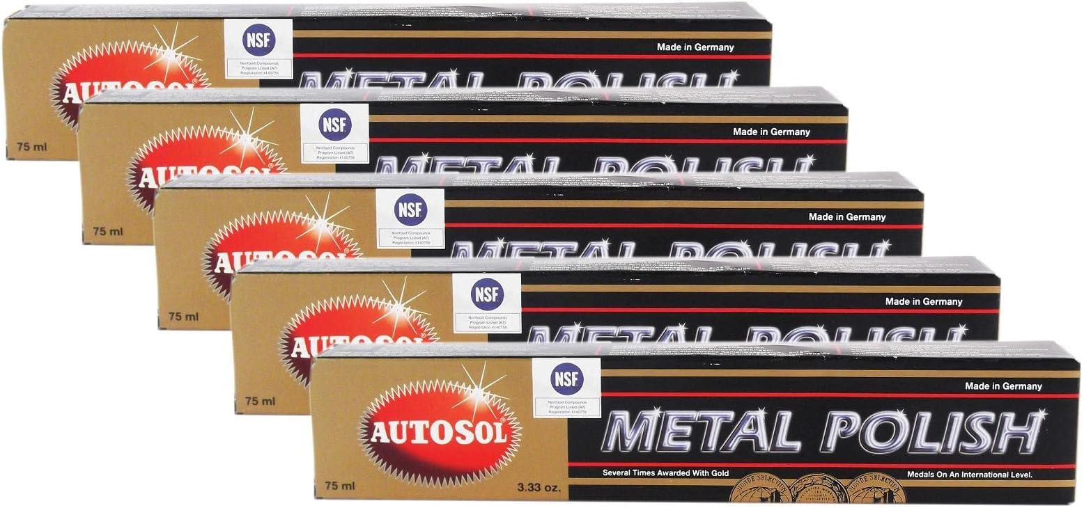 Dursol 01001000 Autosol Edel-Chromglanz, aus Metall, 75 ml, Schwarz ...