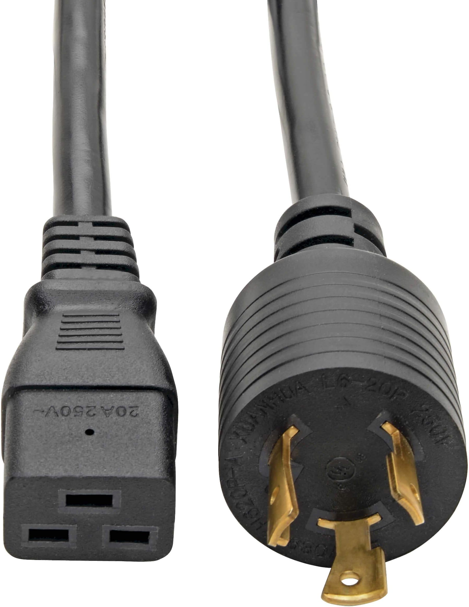 Amazon.com: Tripp Lite Heavy-Duty Power Cord for PDU and UPS 20A, 12AWG ...