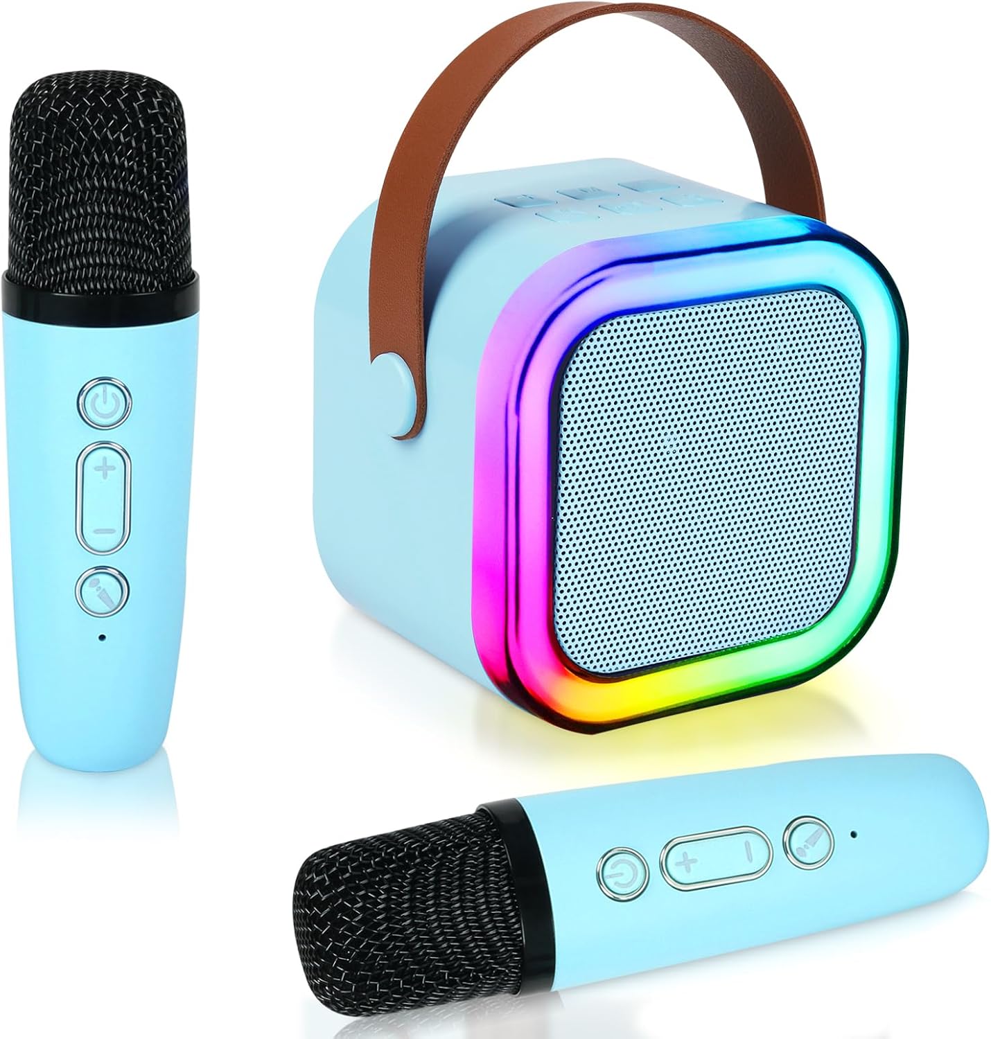Amazon.com: Mini Karaoke Machine for Kids Adults, Portable Bluetooth ...