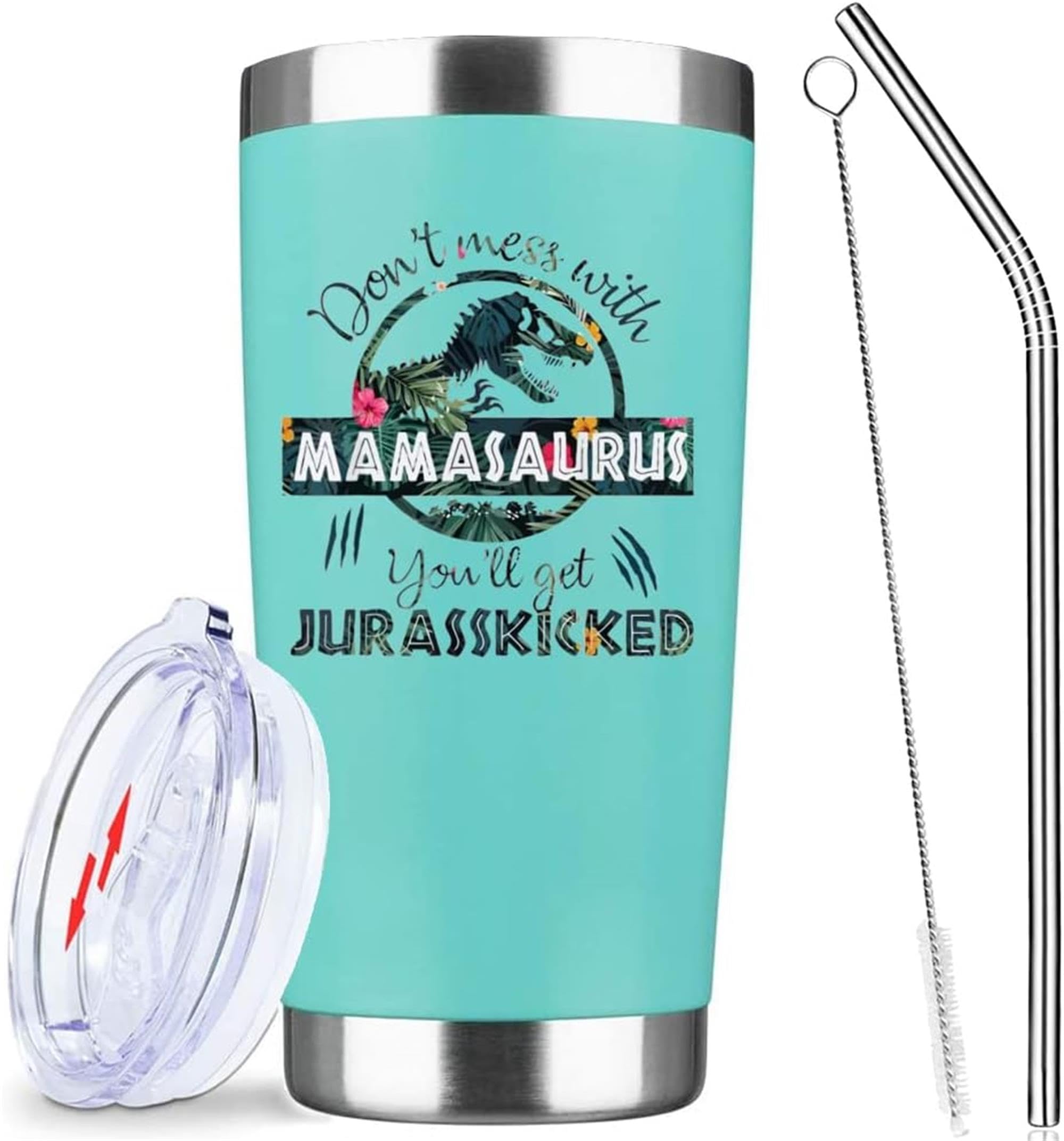 Amazon.com: ATHAND Mamasaurus Cup,Tumbler,Mama Water Bottle,Gifts for ...