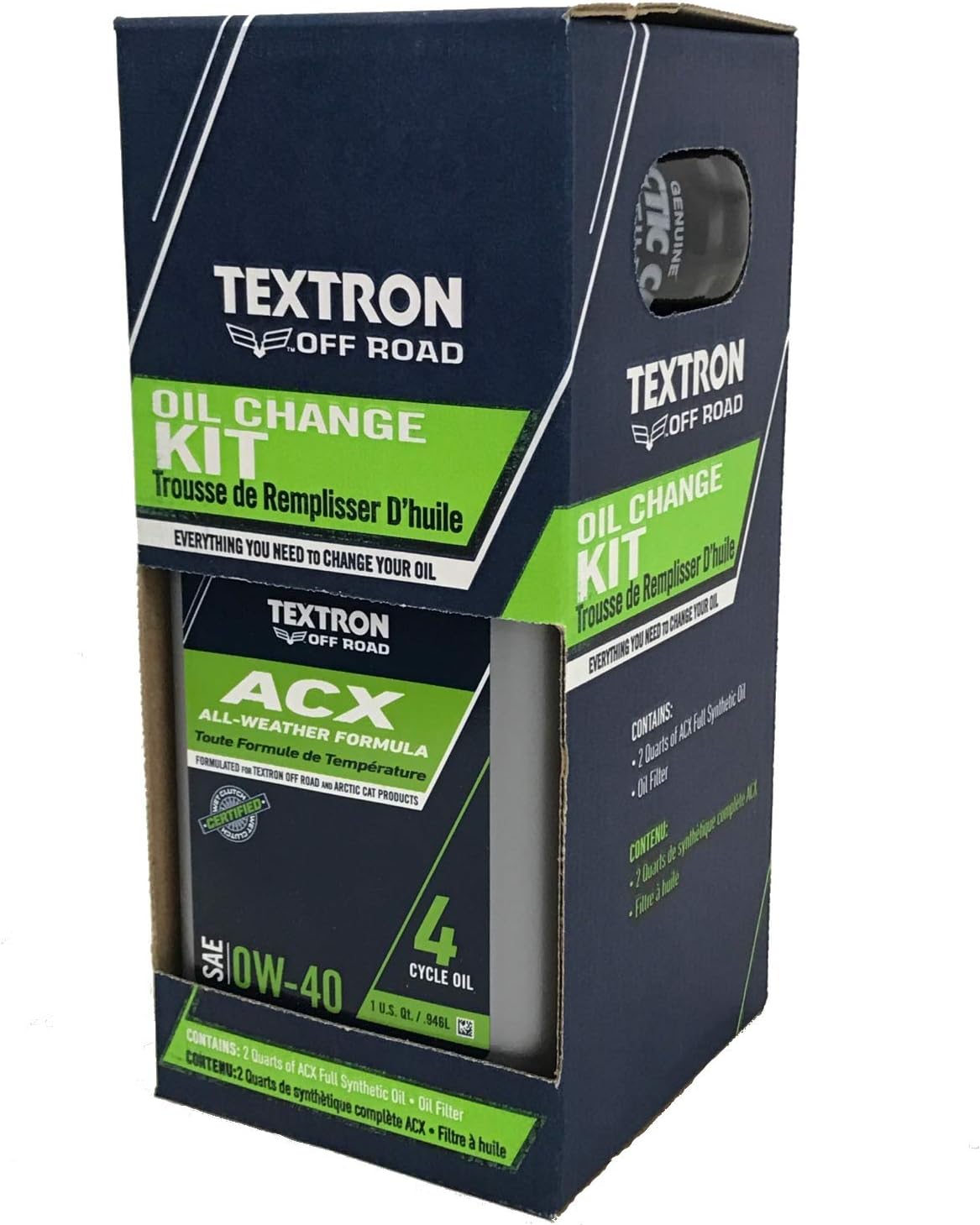 Amazon.com: Textron Off Road 2 Qt Oil Change Kit 2436-683 Prowler ...