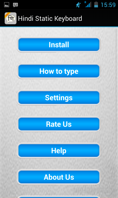 Hindi Static Keypad IME - App on Amazon Appstore