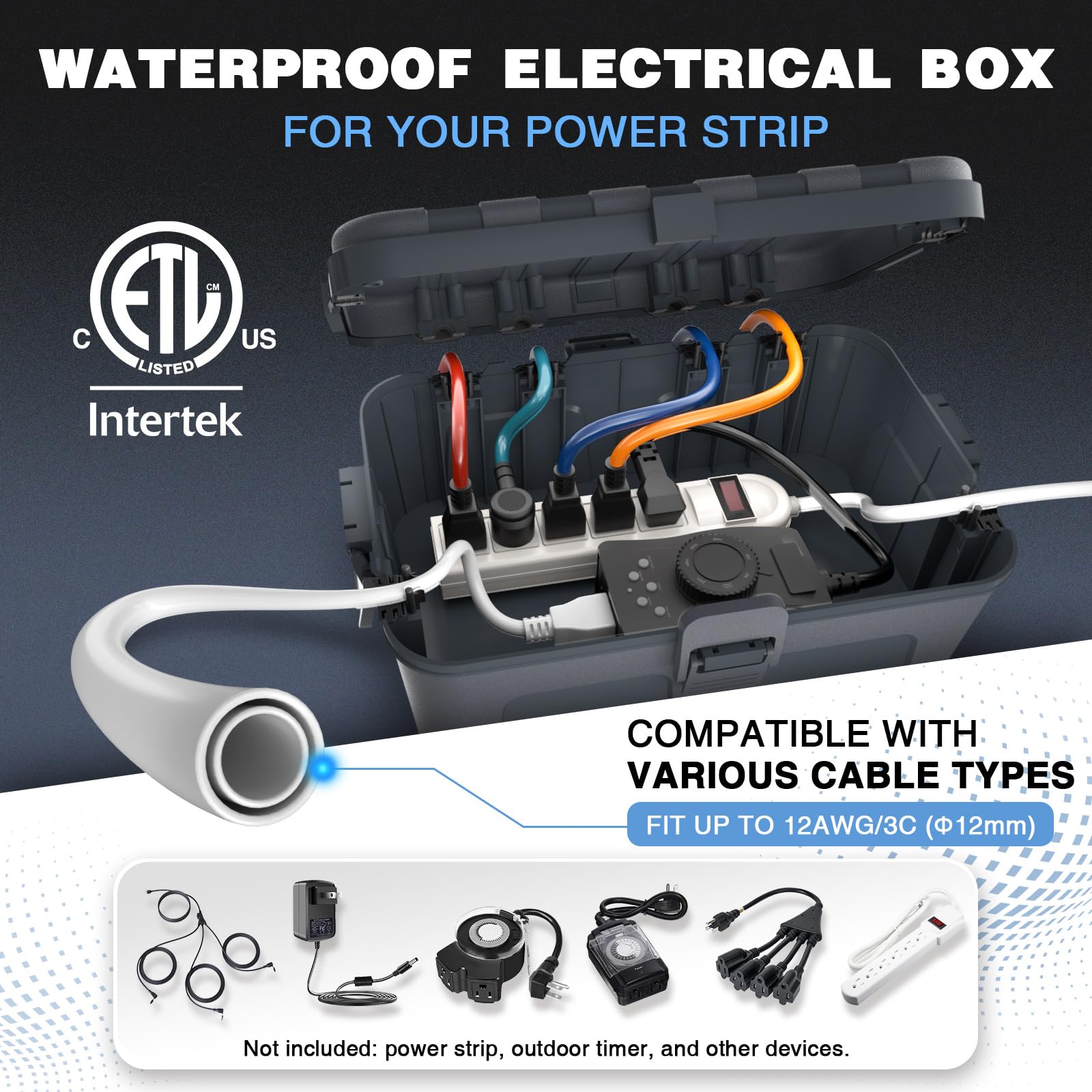 Snapklik.com : Flemoon IP54 Waterproof Box