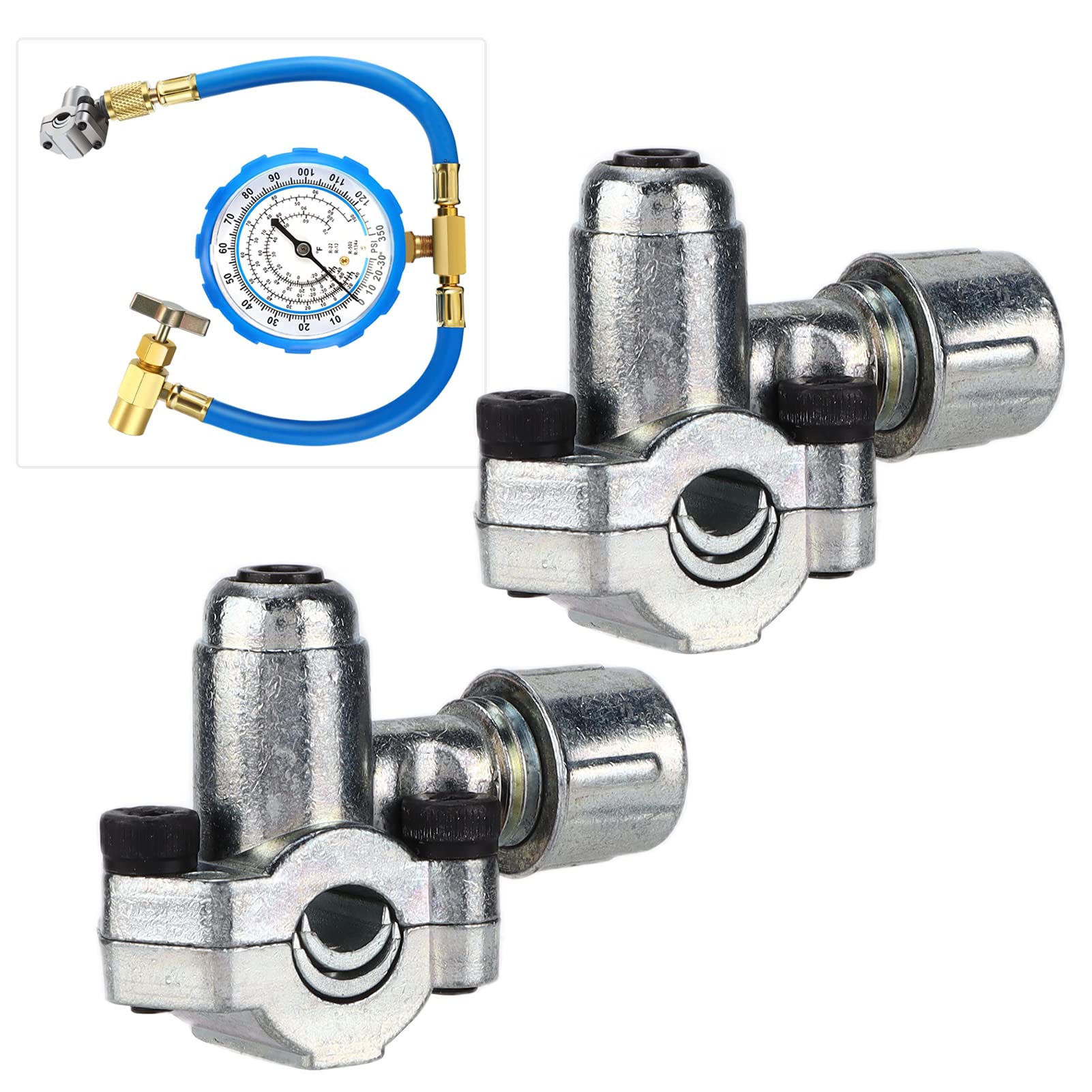 Pack of 2 BPV 31 Piercing Valve, Adjustable Valve Piercing Tap Valve ...