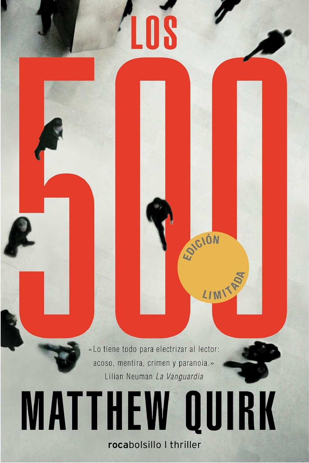 Los 500 (Rocabolsillo Criminal) (Spanish Edition): Quirk, Matthew, Del ...