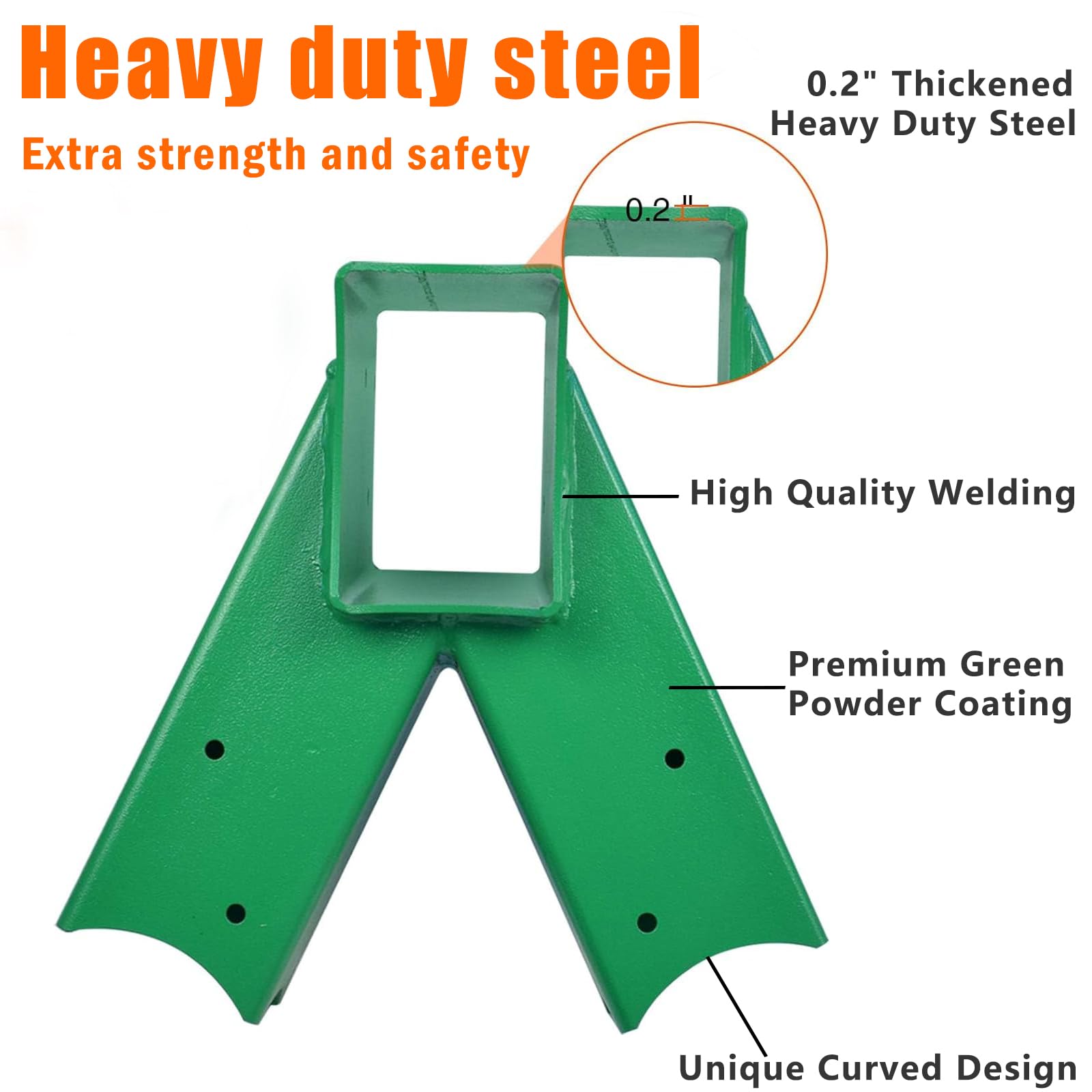 Snapklik.com : Sulythw Swing Set Brackets 2 Pack 19.84 Lbs Heavy Duty ...