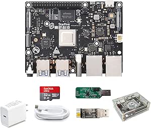 Amazon.com: VisionFive2 Open Source RISC-V Single Board Computer, Quad-core StarFive JH7110 64 ...