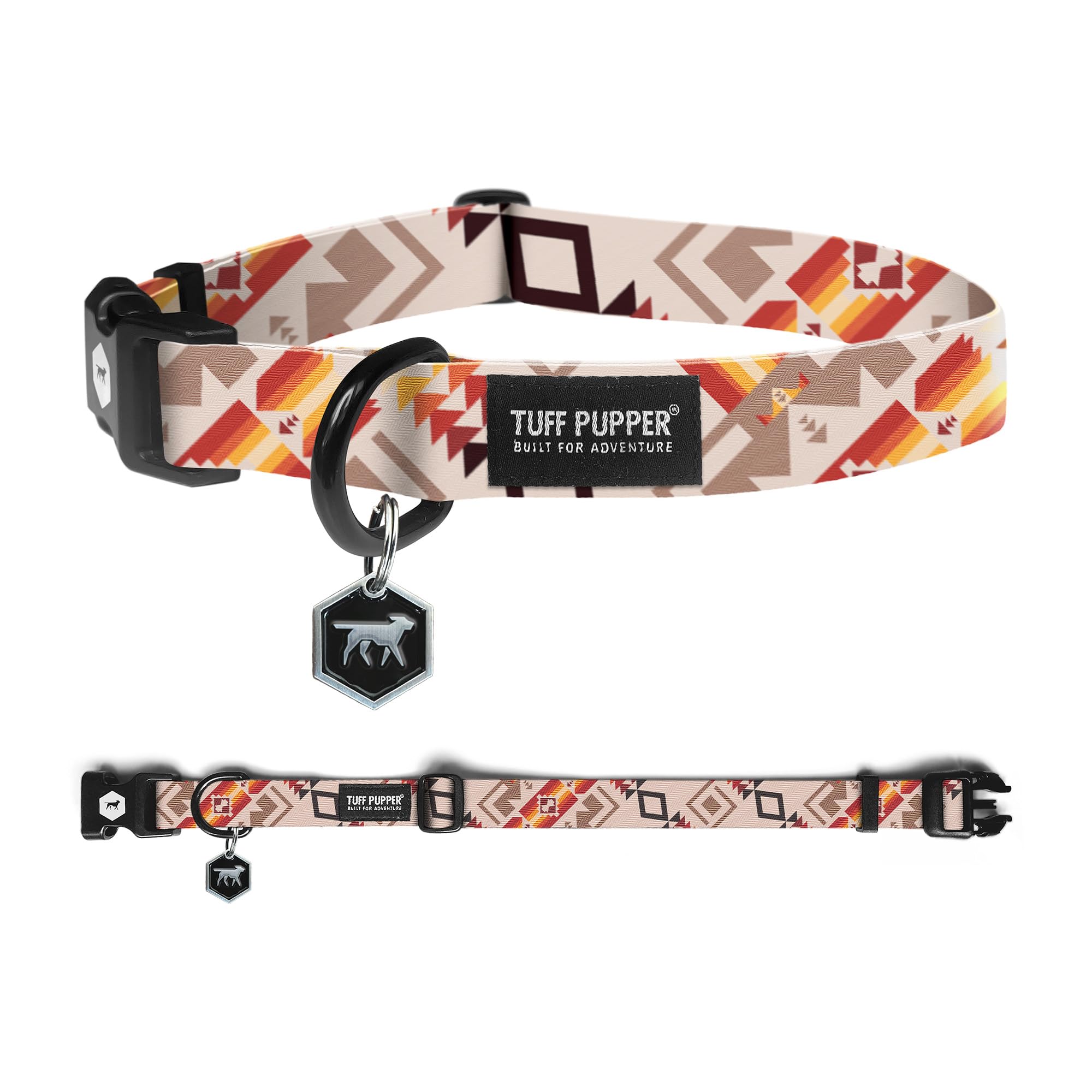 Amazon.com : Tuff Pupper Premium Adjustable Dog Collar for Large Dogs, Stylish Pattern Collars ...