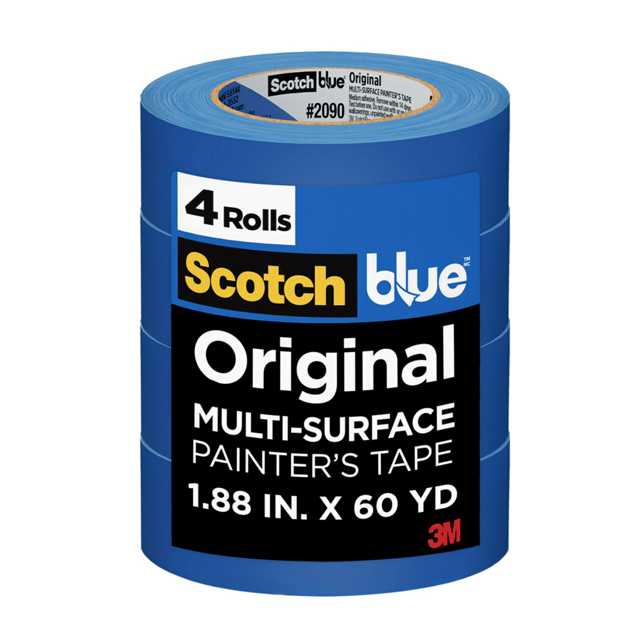 Scotchblue Original Multi Surface Painters Tape 2 Inch Wide 1 ...