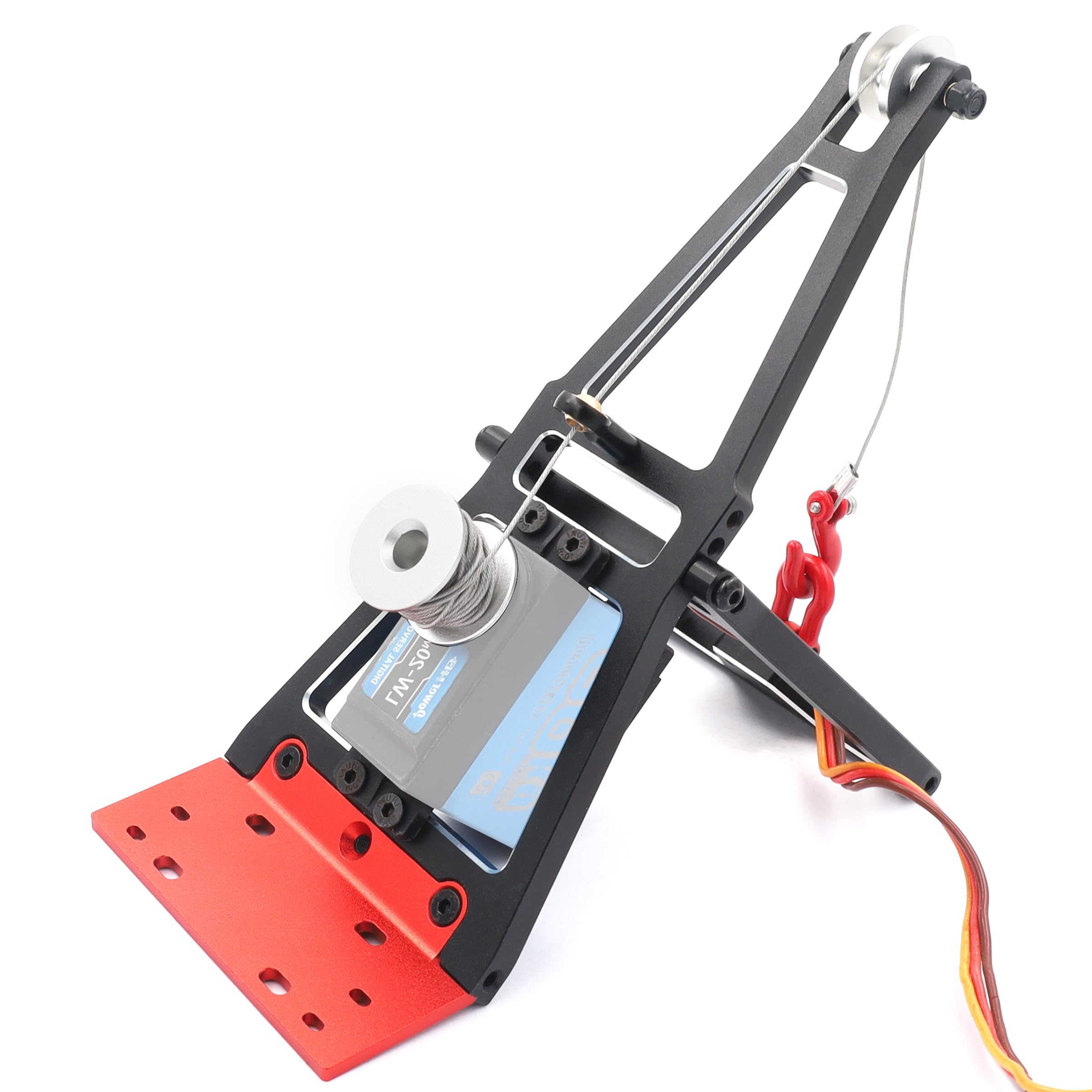 Amazon.com: HOPLEX RC Winch Double Stent Rescue Set Truck Tow Crane Arm ...