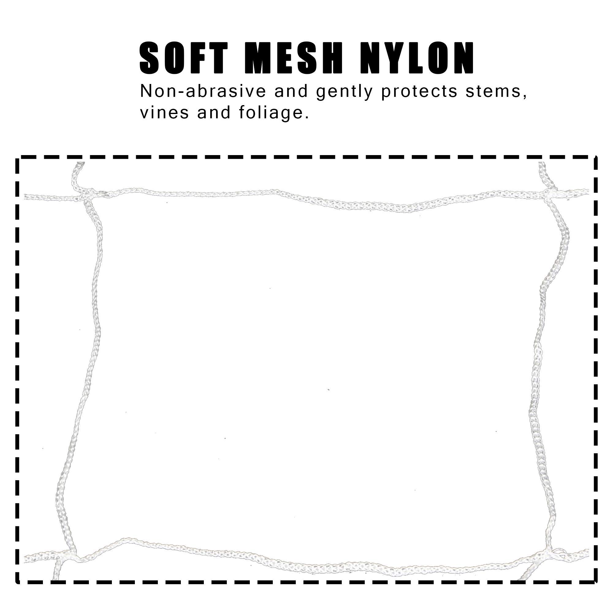 Snapklik.com : COMMON CULTURE Grow Strong Soft Mesh Nylon Trellis ...