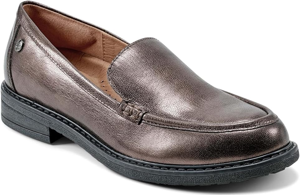 Amazon.com | Easy Spirit Women Jaylin Bronze Leather 5 Medium | Walking