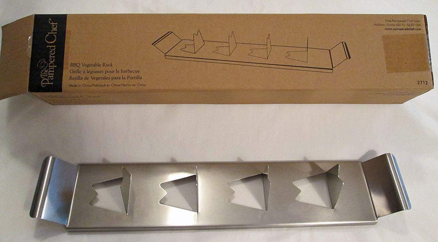 Pampered Chef The BBQ Vegetable Rack : Amazon.co.uk: Home & Kitchen