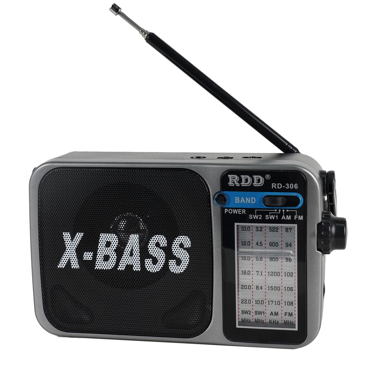 Wodoso Radio FM portátil de amplitud modulada，Radio de 4 Bandas FM/AM ...