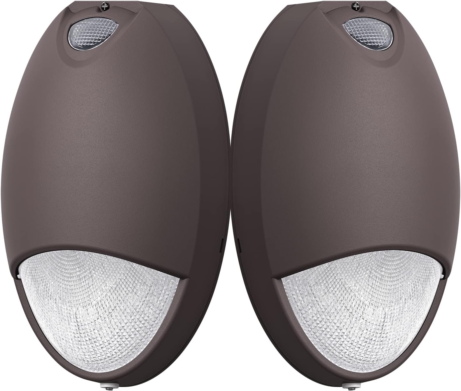 The Lighting Source LED Emergency Wall Pack with Photocell and Battery ...